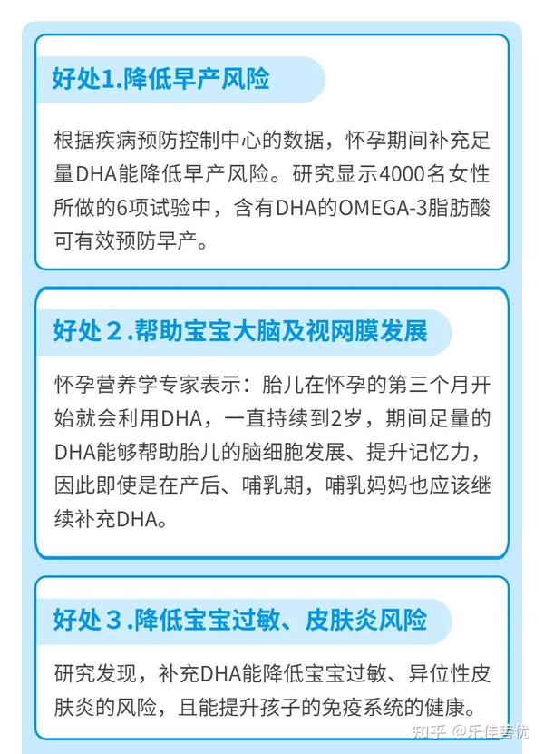 妈妈补充DHA的5大好处，有一个你绝对想不到！ - 知乎