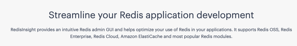 Redis客户端管理神器RedisInsight 推荐 - 知乎