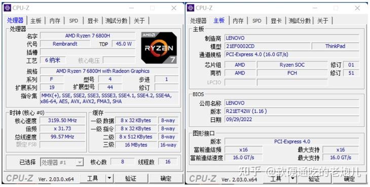ThinkPad neo 14锐龙版评测：大核配大显的R7 6800H处理器 - 知乎