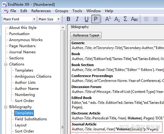 如何用EndNote快速插入文献以及调整参考文献格式？ - 知乎