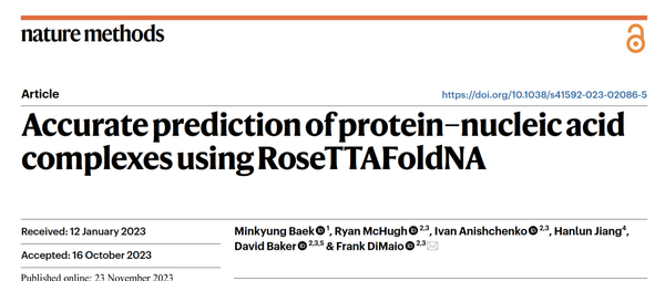Nat. Methods | RoseTTAFoldNA准确预测蛋白质-核酸复合体 - 知乎