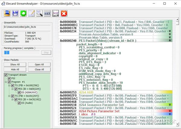音视频分析工具StreamEye介绍 - 知乎