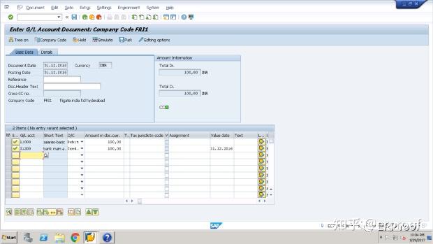 SAP FI课程 3.5 FB50事务代码详解 - 知乎