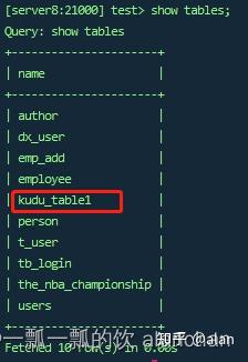 3、Apache Kudu集成impala(shell和java操作)的详细操作 - 知乎