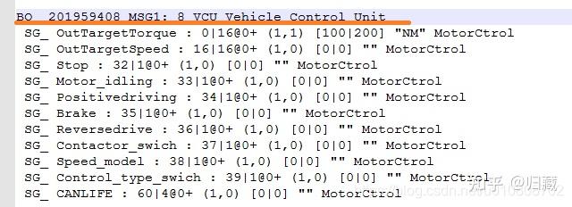 CAN通信 DBC文件解析 - 知乎