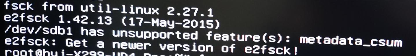记录一次小白的Ubuntu续命：Ubuntu 断电重启后，卡死在红屏（无法进入输入密码登陆界面） - 知乎