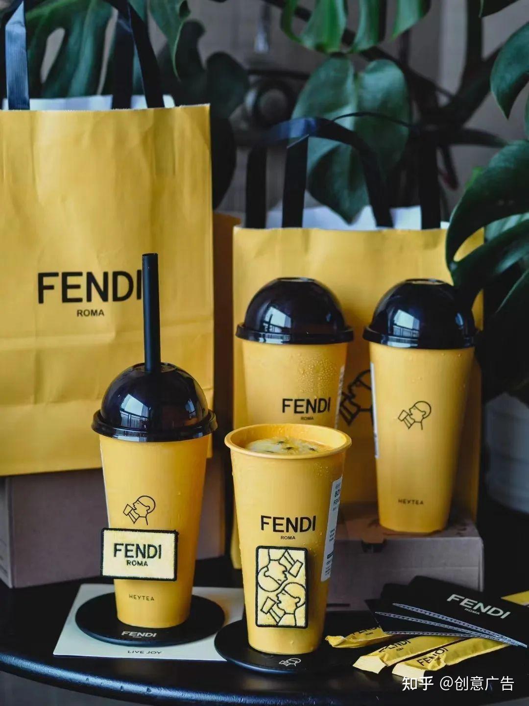 喜茶联名FENDI，爆了 - 知乎