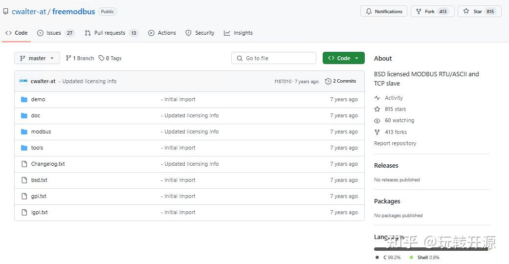 FreeModbus：一款嵌入式开源Modbus协议栈 - 知乎
