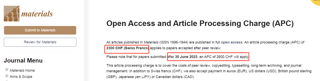 MDPI旗下超90本期刊版面费即将上涨，最高9300元！附名单 - 知乎