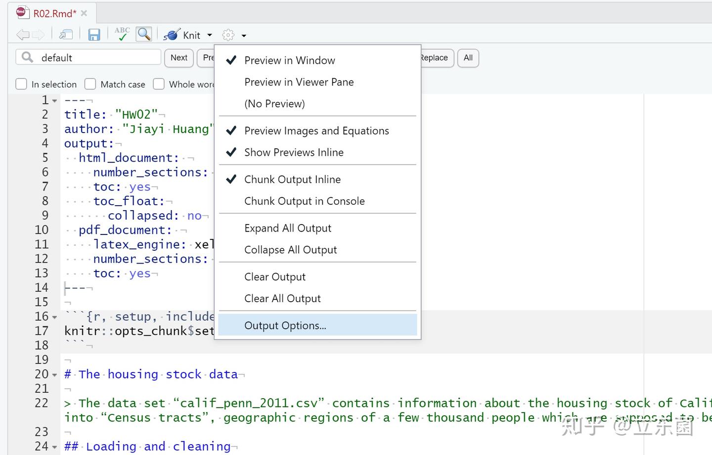 简单操作用R Markdown生成HTML和PDF文件 - 知乎