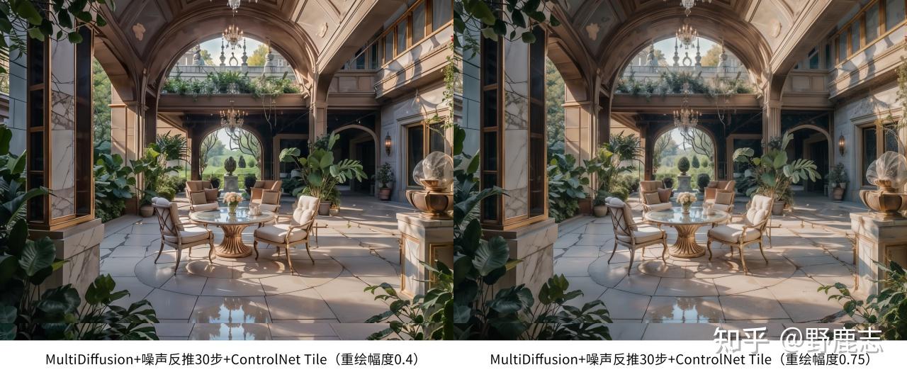 老鹿学Ai绘画：放大8K图仅需12G缓存，Tiled Diffusion & VAE参数详解及批量放大 - 知乎