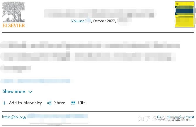 Elsevier旗下有哪些比较好发的高质量期刊 - 知乎