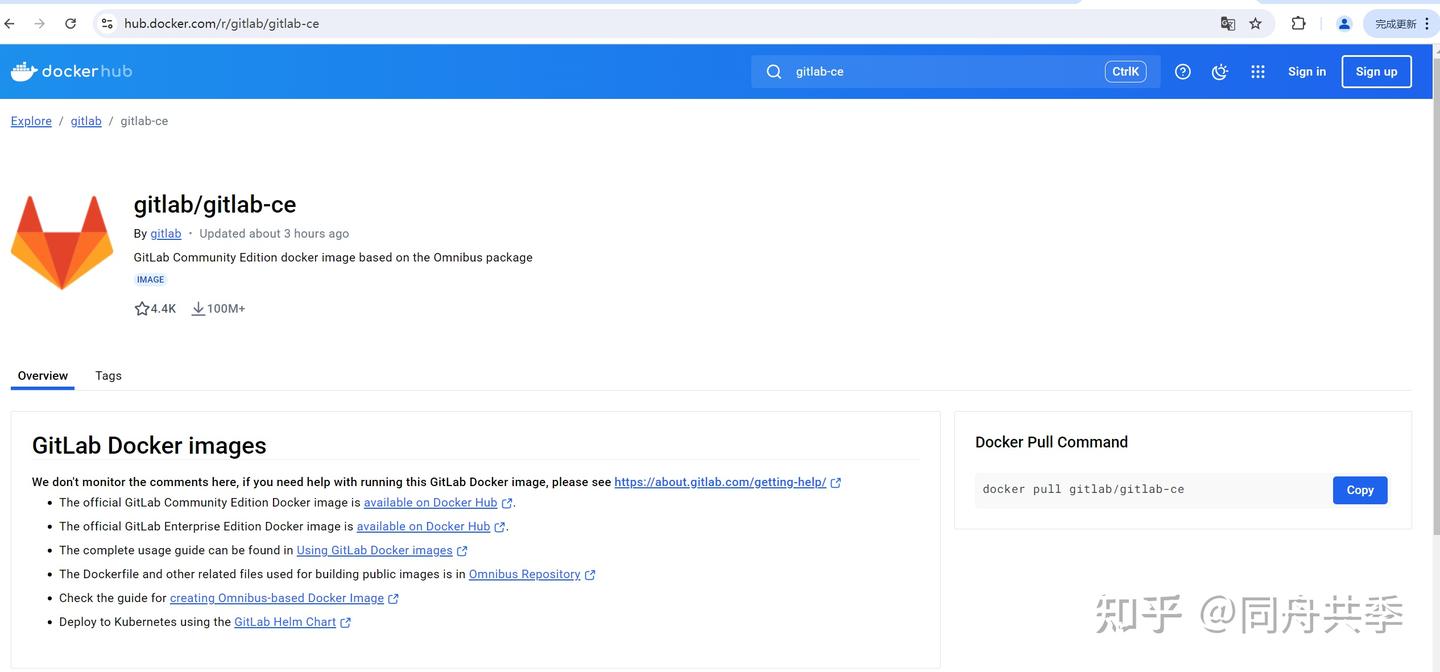 GitLab.1：Docker下安装GitLab - 知乎
