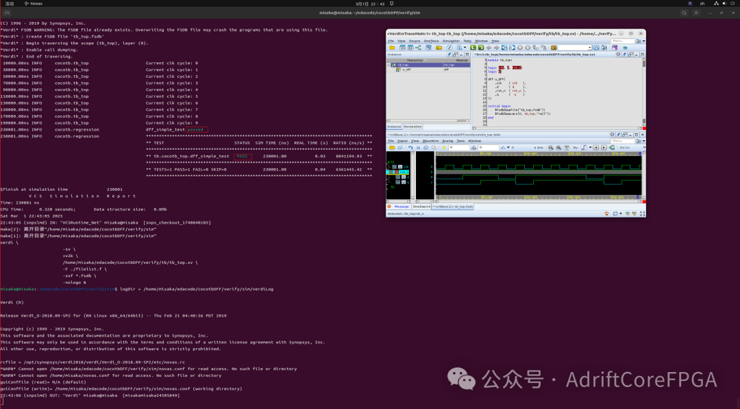 用Python给Verilog设计自仿（二）：用D触发器解锁自动化验证的「第一个波形」 - 知乎