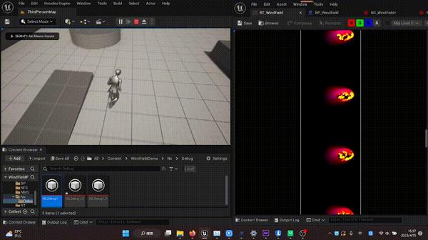 【UE5 模拟交互篇】（一）可交互流体风场实现 - 知乎