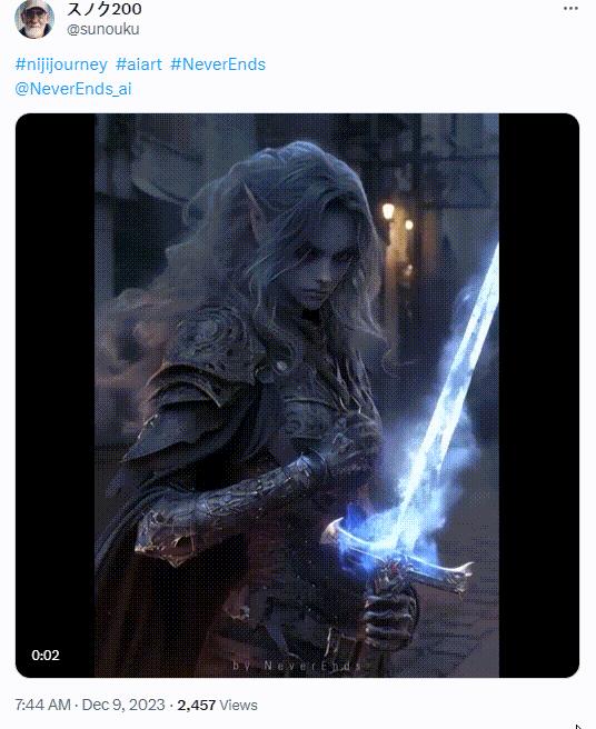 AI生成视频动画神器NeverEnds 2.0全新发布！据说可以吊打Runway Gen-2和Pika 1.0！ - 知乎