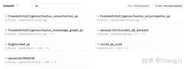 【骆驼读论文】HuggingFace社区上 29个中文数据集的整理 - 知乎