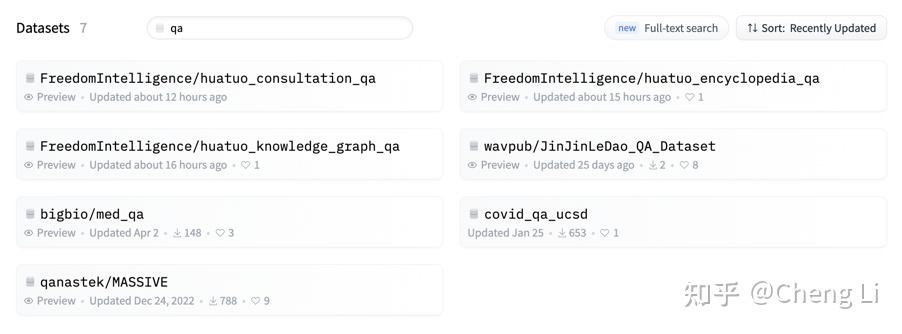 【骆驼读论文】HuggingFace社区上 29个中文数据集的整理 - 知乎