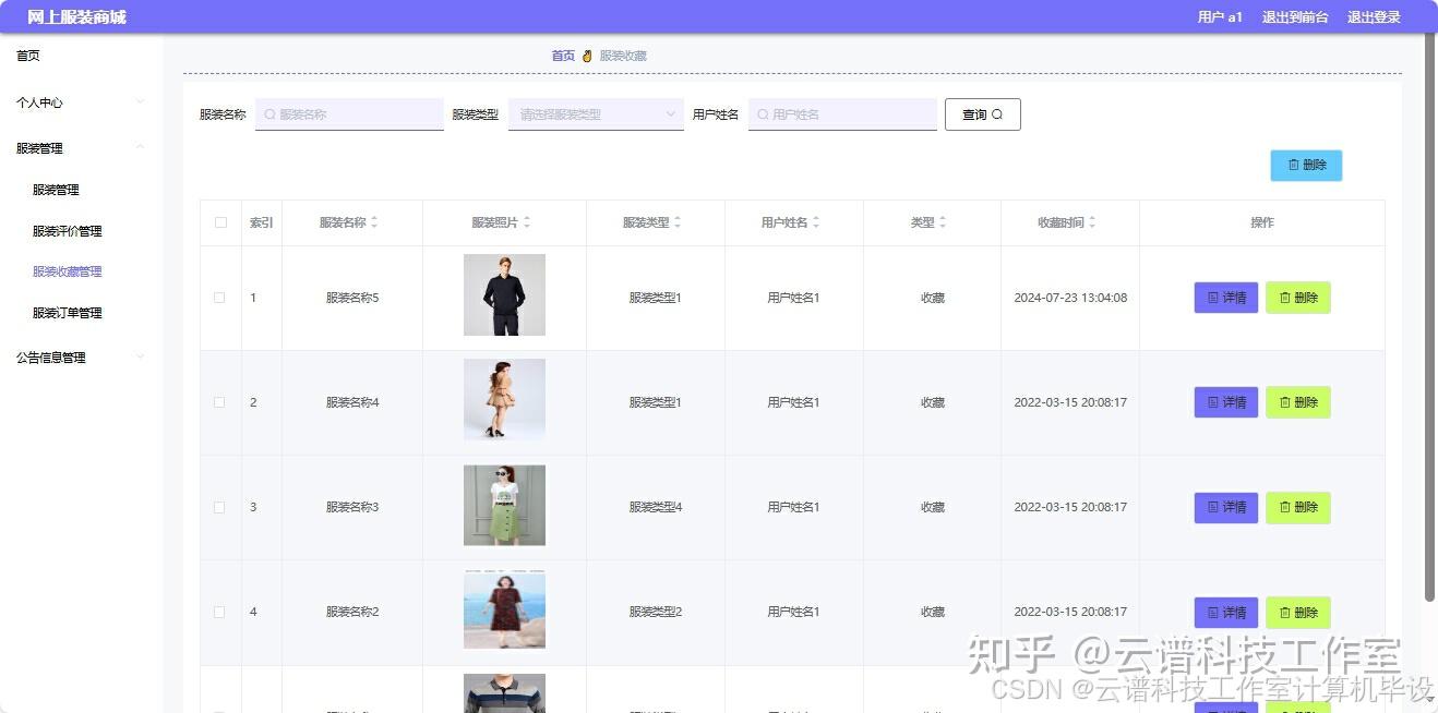 【java计算机毕设】网上服装商城java Mysql Springboot Vue Htmlmaven项目设计代码文档 前后端可分离也可不
