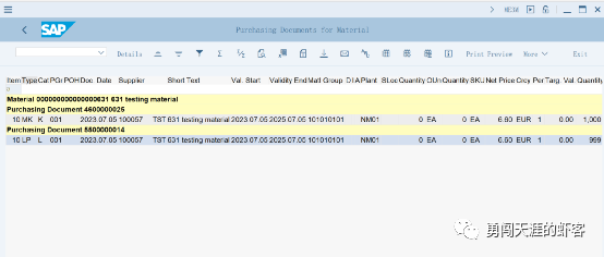 SAP MM 采购报表ME2M和ME3M - 知乎