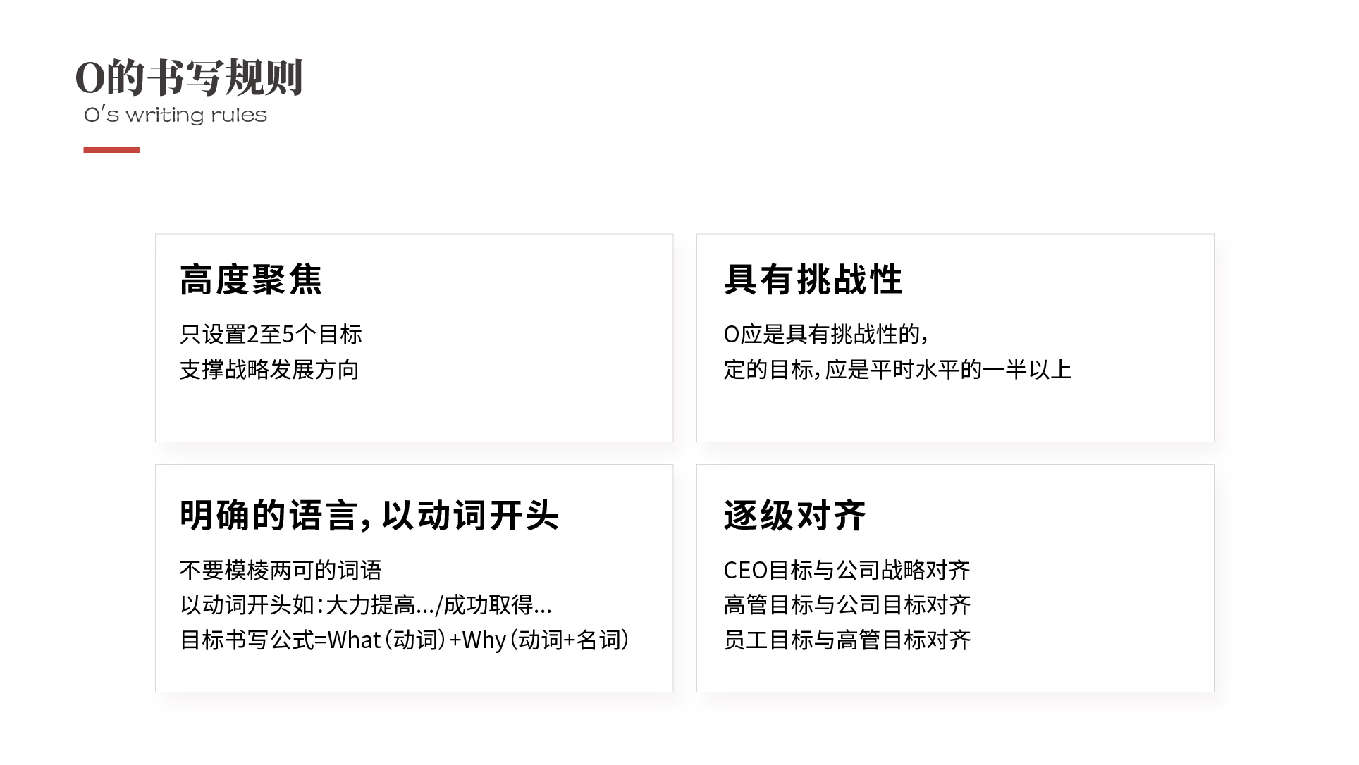 30分钟全面掌握OKR实施与执行【附七大部门198个岗位OKR系统与案例】 - 知乎