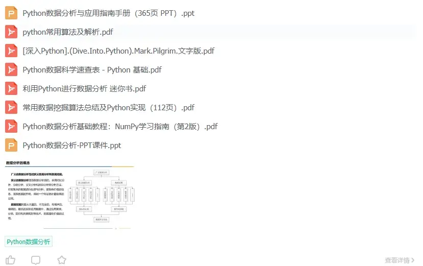 数据分析进阶必看，【Python】知识分享：入门学习路径、Python数据分析与应用指南、Python可视化（附相关资料） - 知乎
