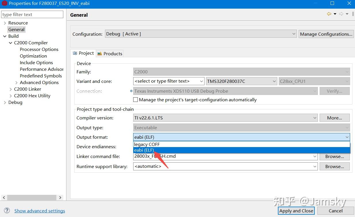 关于CCS中的COFF格式和EABI格式 - 知乎