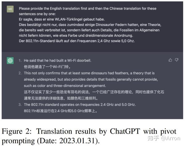 ChatGPT可以作为一个翻译器吗？ - 知乎