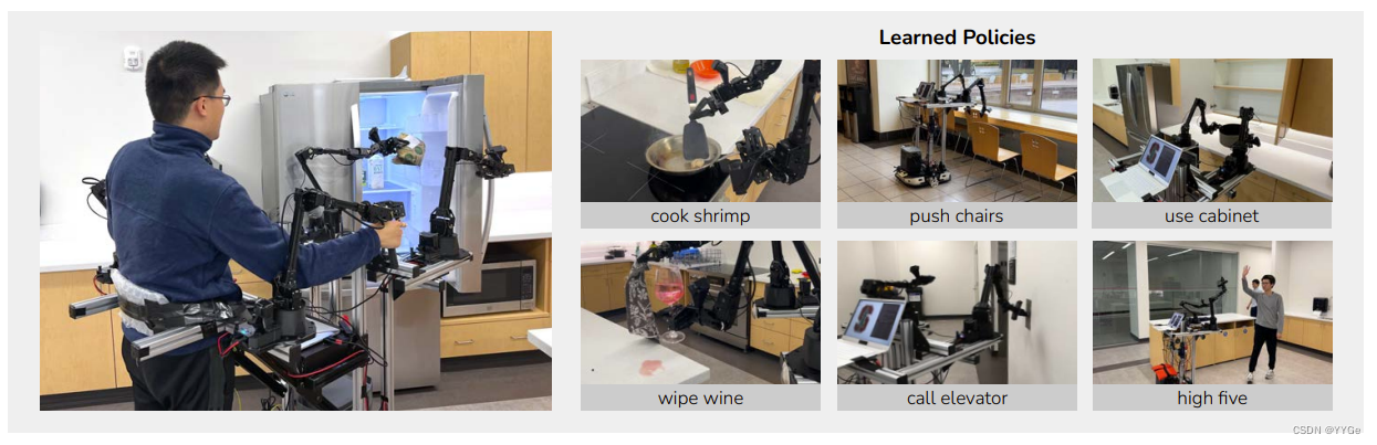 Mobile ALOHA论文翻译：Learning Bimanual Mobile Manipulation with Low-Cost ...