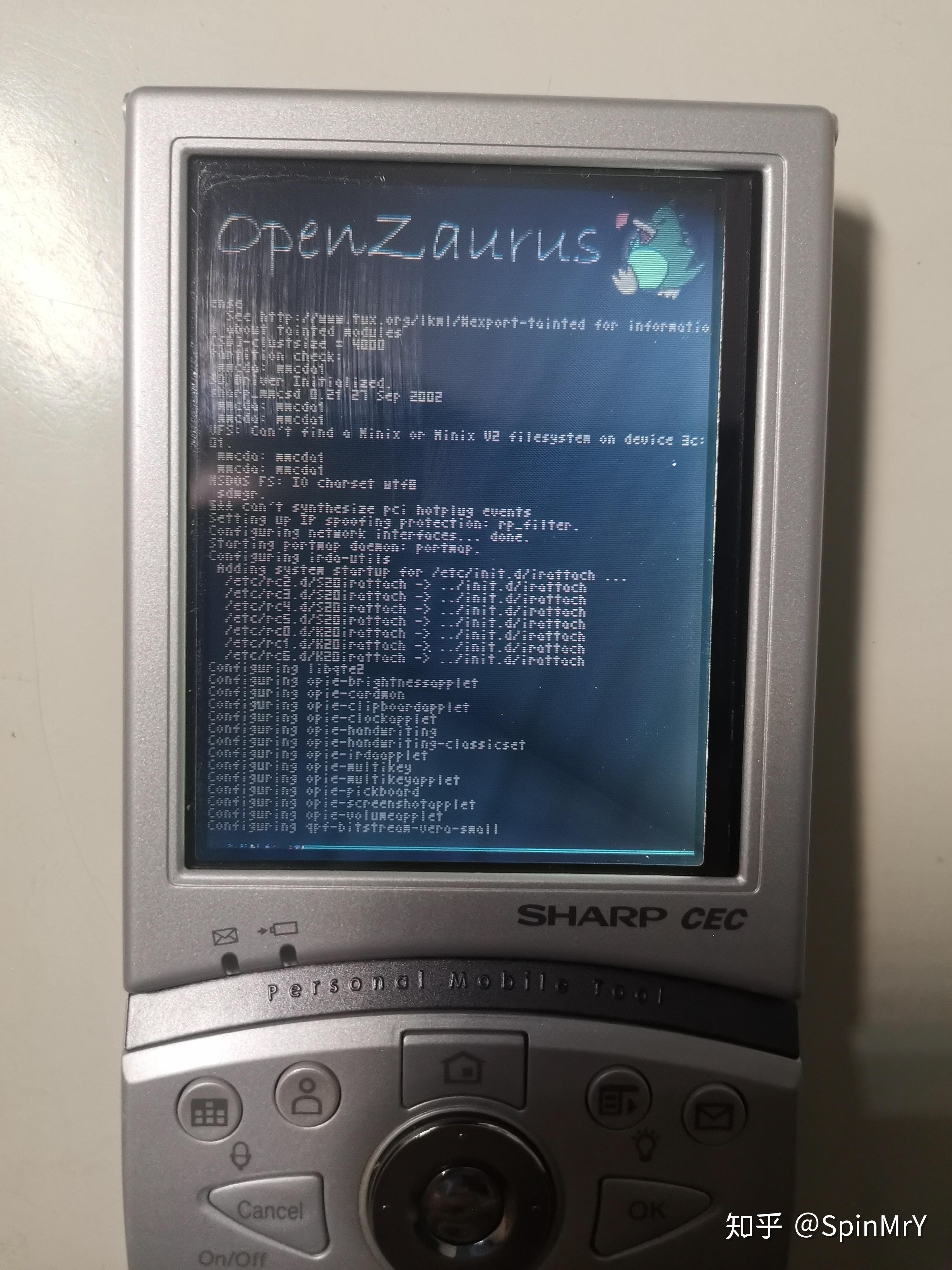 被历史遗忘的Linux PDA——Sharp Zaurus SL-5600评测 - 知乎