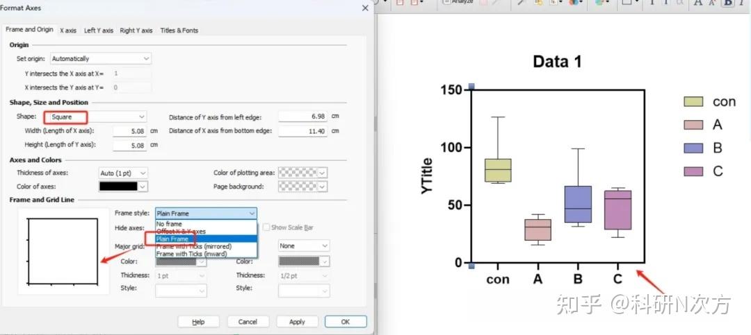 科研干货 | 两分钟学会GraphPad Prism绘制箱线图 - 知乎