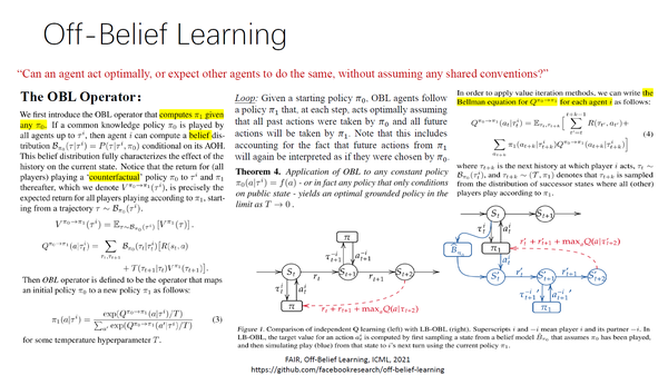 Zero-Shot Coordination——人机协作下的MARL算法 - 知乎