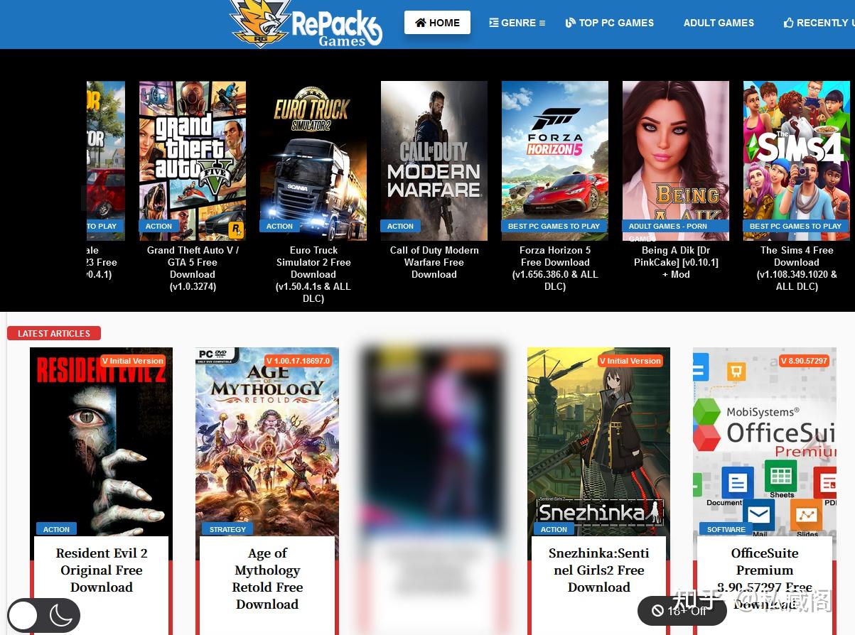 5个免费的单机游戏下载网站推荐,推荐收藏！ - 知乎