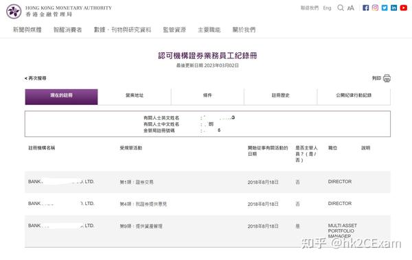 香港的SFC 牌照和HKMA注册有什么分别？ - 知乎