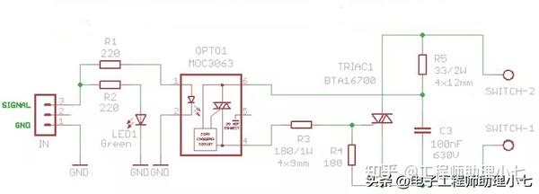 MOC3063 是什么?MOC3063光耦详细参数+应用电路，一文轻松搞定 - 知乎
