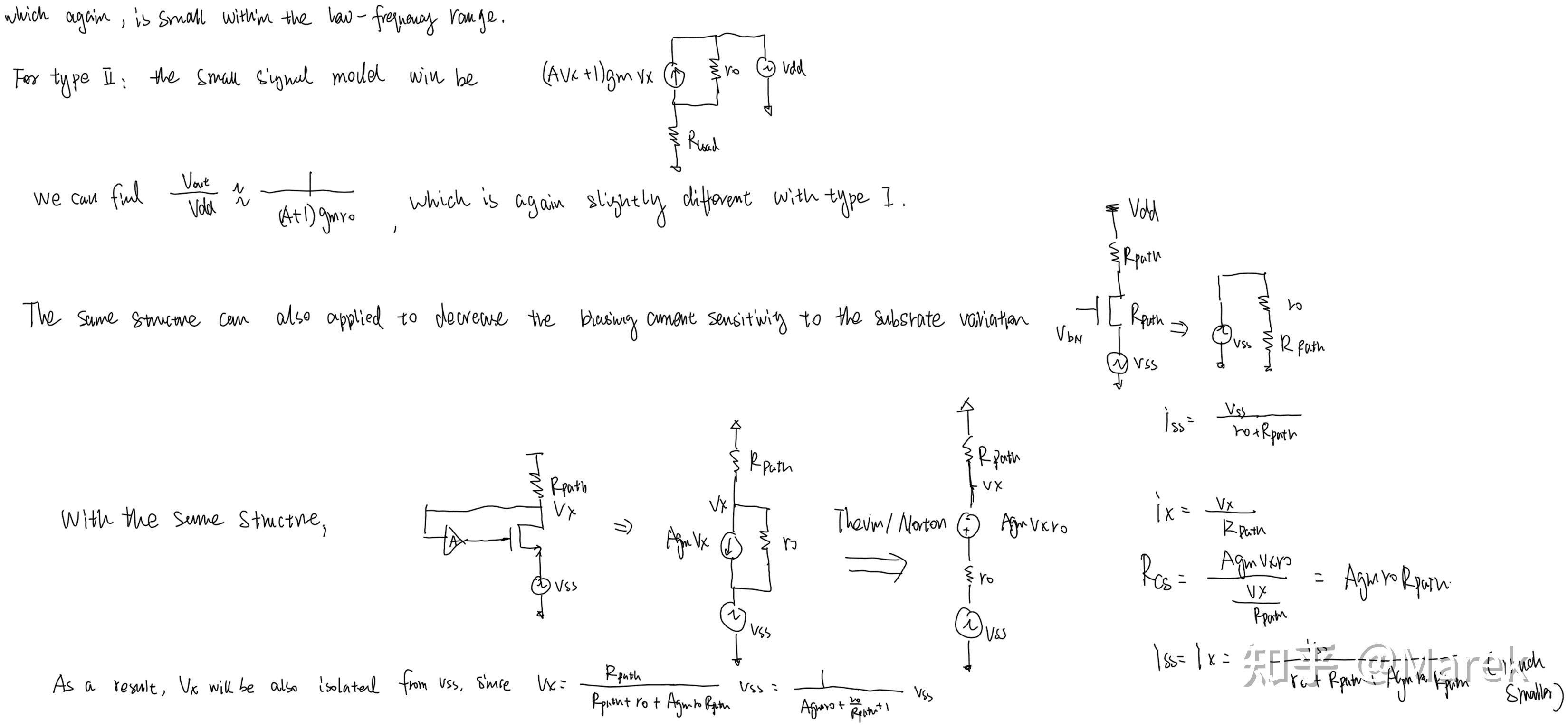 Single transistor with gate-drain or gate-source feedback (I) - 知乎