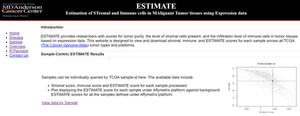 肿瘤免疫分值数据库—ESTIMATE - 知乎
