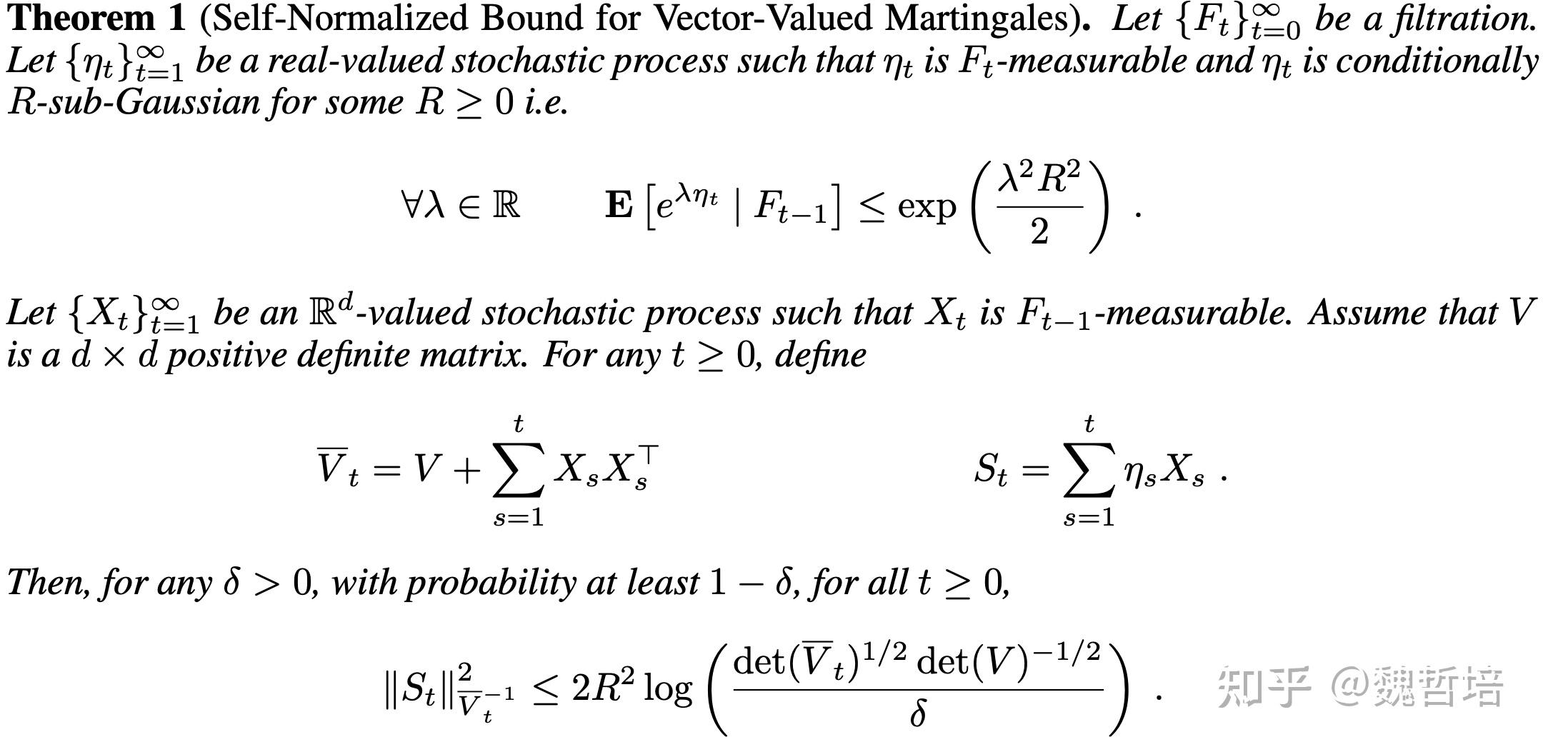 LinUCB/OFUL算法的Regret分析——上篇 - 知乎