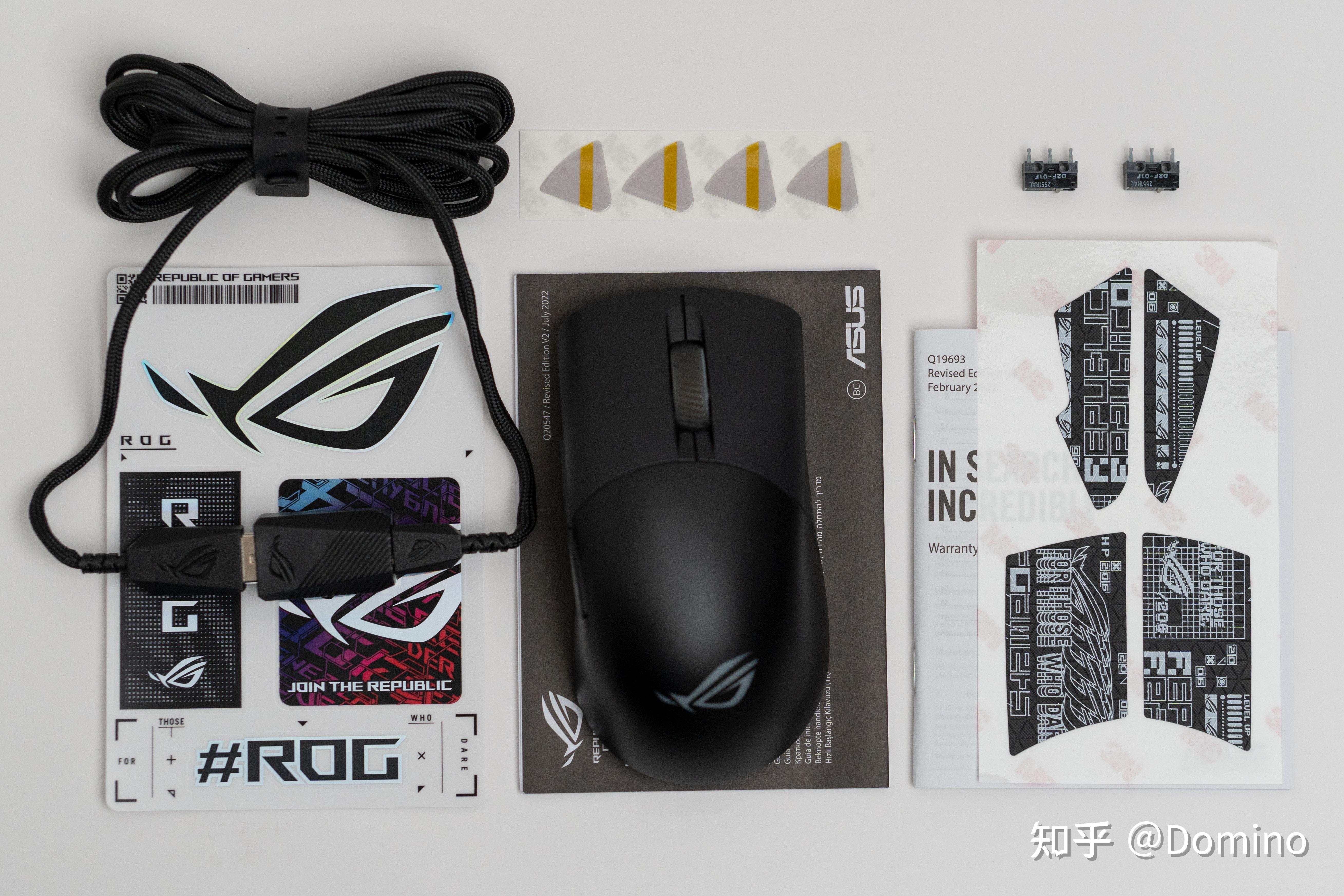 加量不加价的中小手鼠标——ROG月刃无线AimPoint 36K - 知乎