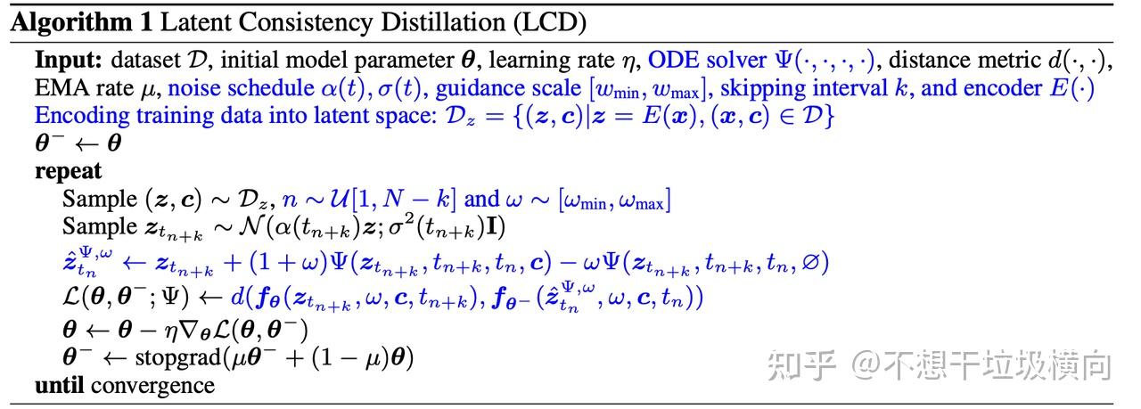 Diffusion扩散过程(2) LCM及代码理解 - 知乎