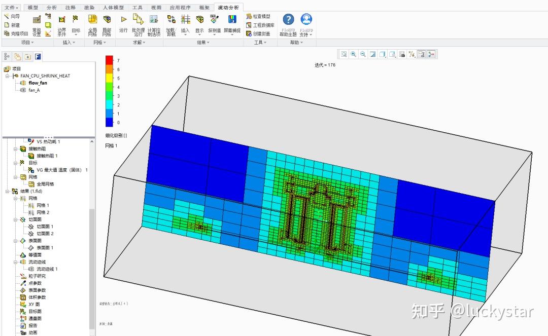 Floefd for Creo3.0 风扇叶片散热仿真 - 知乎