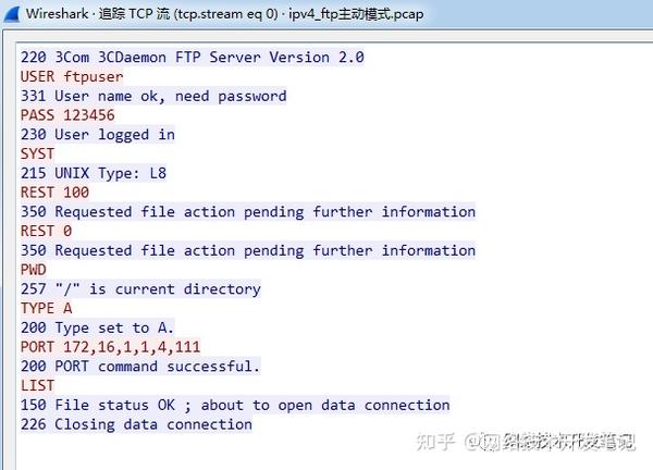FTP协议分析(主动模式和被动模式） - 知乎