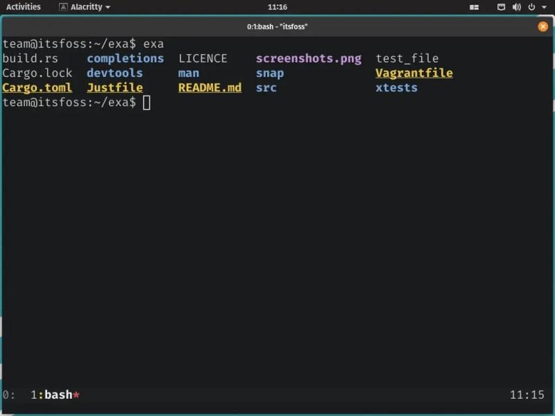 exa：一个 ls 命令的现代替代品 | Linux 中国 - 知乎