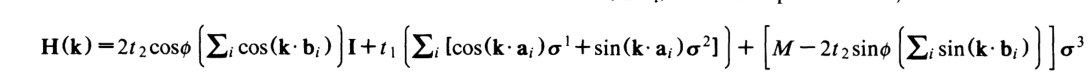 Haldane Model - 知乎