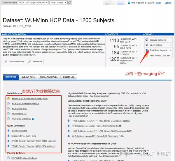 Human Connectome Project (HCP)数据集下载 - 知乎