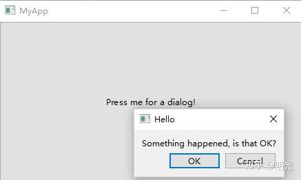 PySide6 对话框 - 知乎