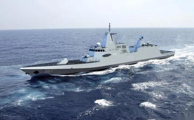 长147米、宽18米、排水量6000吨！中国新一代护卫舰054B终于现身！ - 知乎