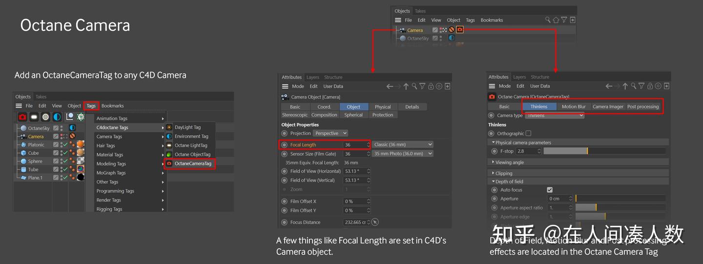 Cinema 4D 的 Octane 入门教程，全网最全 - 知乎