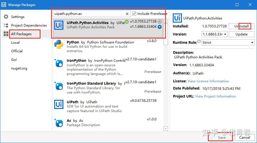 五十七、UiPath如何调用Python（转） - 知乎