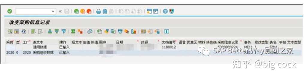 SAP S/4中采购信息记录自动溯源功能 - 知乎